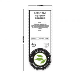 Matcha Cérémonial chinois BIO - Z - Étiquette